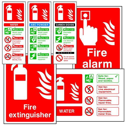 Fire Safety Signs | Fast & Free UK Delivery